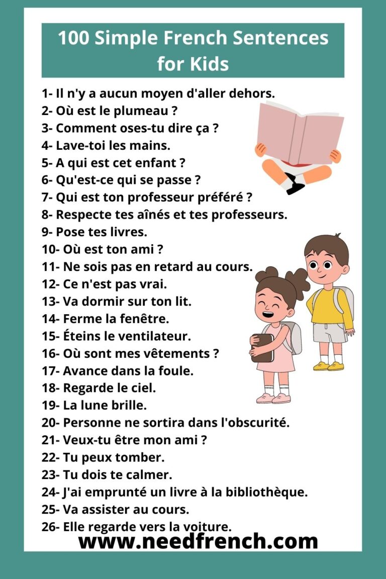 French Adjectives For Describing Personality NeedFrench