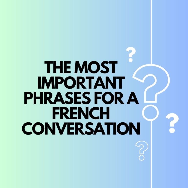 French Class: Essential Phrases and Sentences - NeedFrench