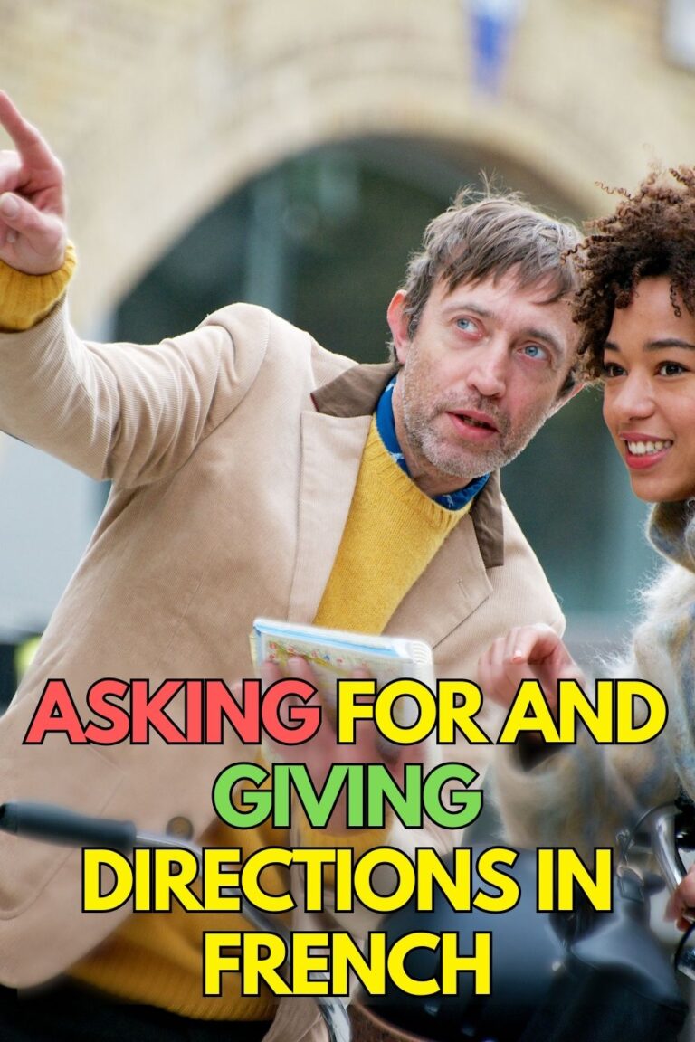Asking for and Giving Directions in French - NeedFrench