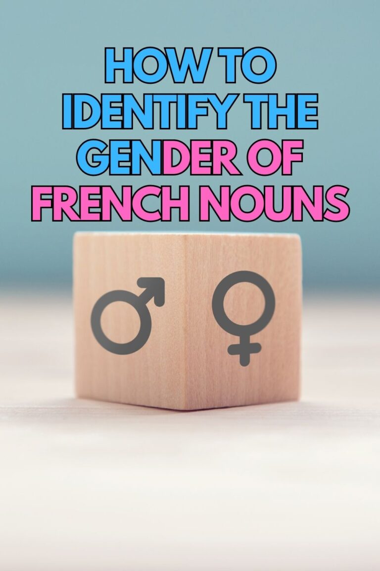 How to Identify the Gender of French Nouns - NeedFrench