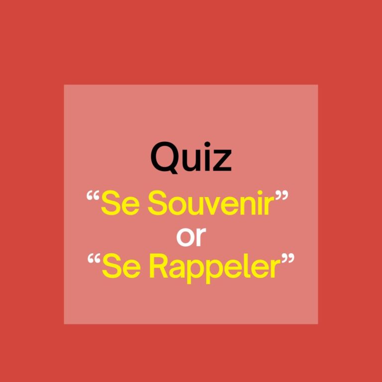The Difference Between "Se Souvenir" and "Se Rappeler" - NeedFrench